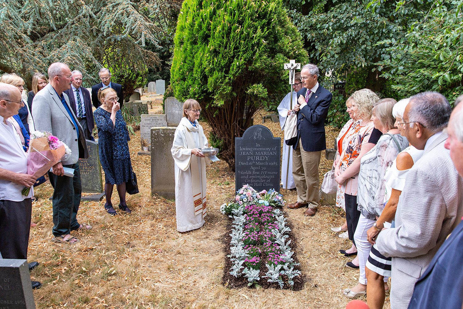 Jean Purdy IVF pioneer celebrated with memorial service